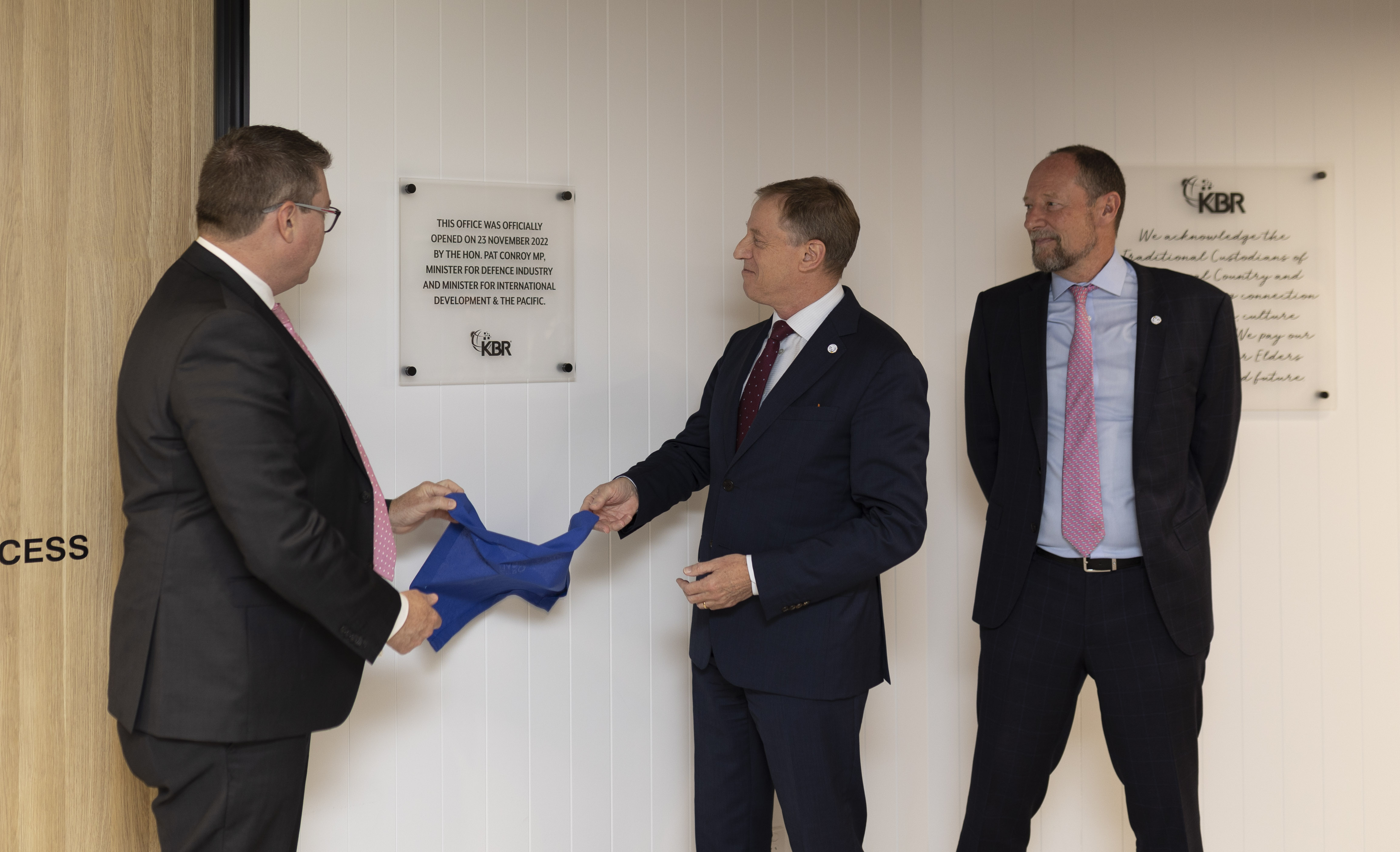 Australian Minister Opens KBR’s New Canberra Offices | KBR